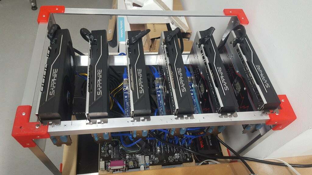 Free STL file Mining rig 🖥️ ・3D printing template to download・Cults